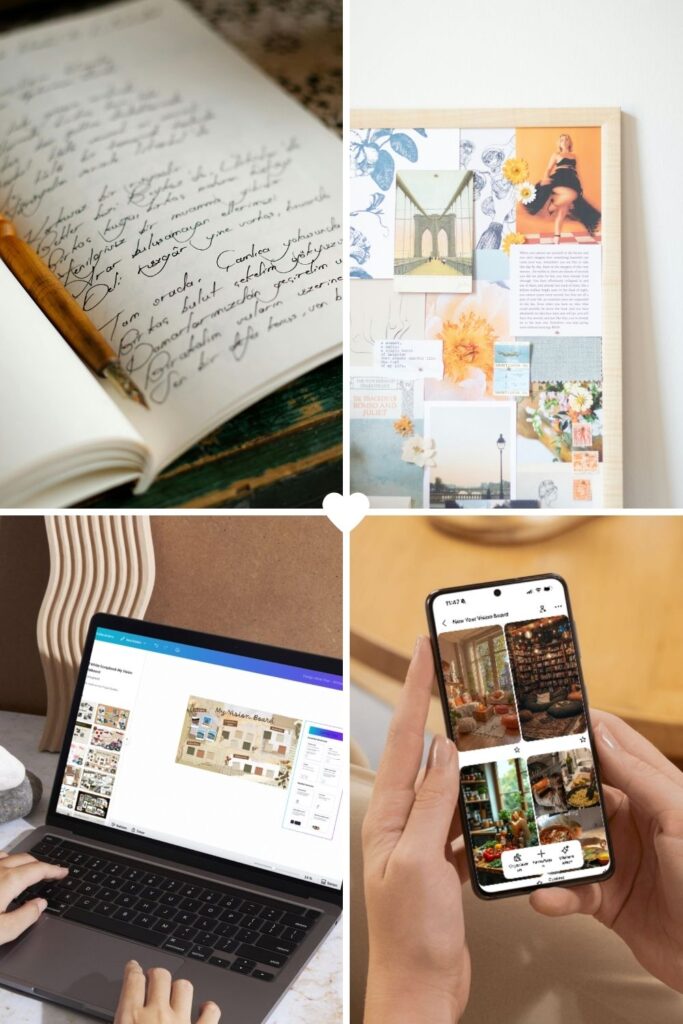 Vision Board vs Dream Board - what do you need? | lovelysloth.com